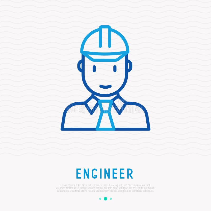 Cartoon Engineer, Engineer Logo Stock Vector - Illustration of ...