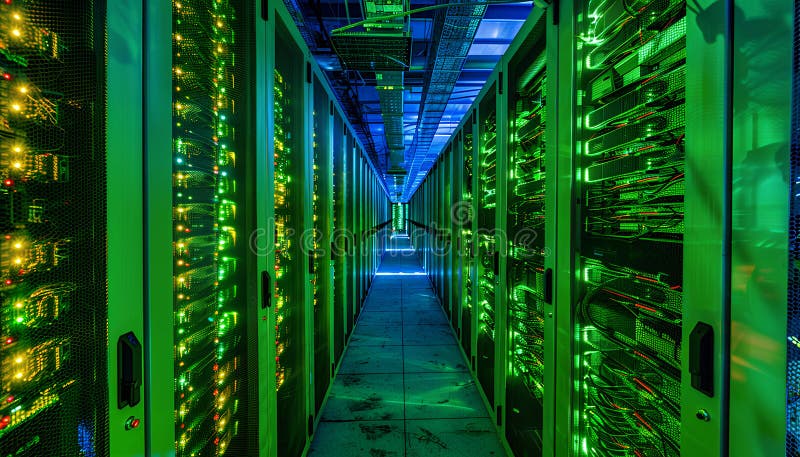 It Engineer / Consultant Working in a Data Center. this Enclosures is a ...