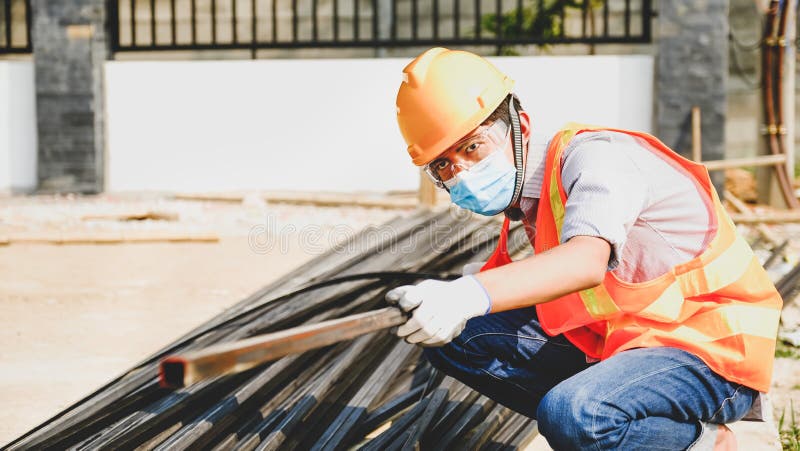 Engineer Contractor Man Work Safety Industry Project, Check ...