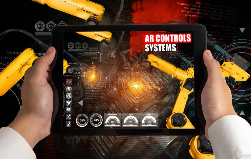 Engineer Controls Robotic Arms by Augmented Reality Industry Technology ...