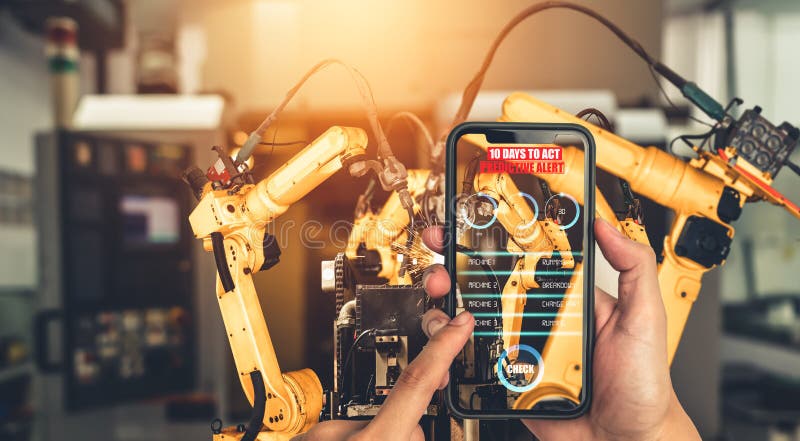 Engineer Controls Robotic Arms by Augmented Reality Industry Technology ...