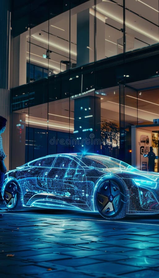 Engineer Designs Electric Car with Ai on Holographic Interface, Smart ...