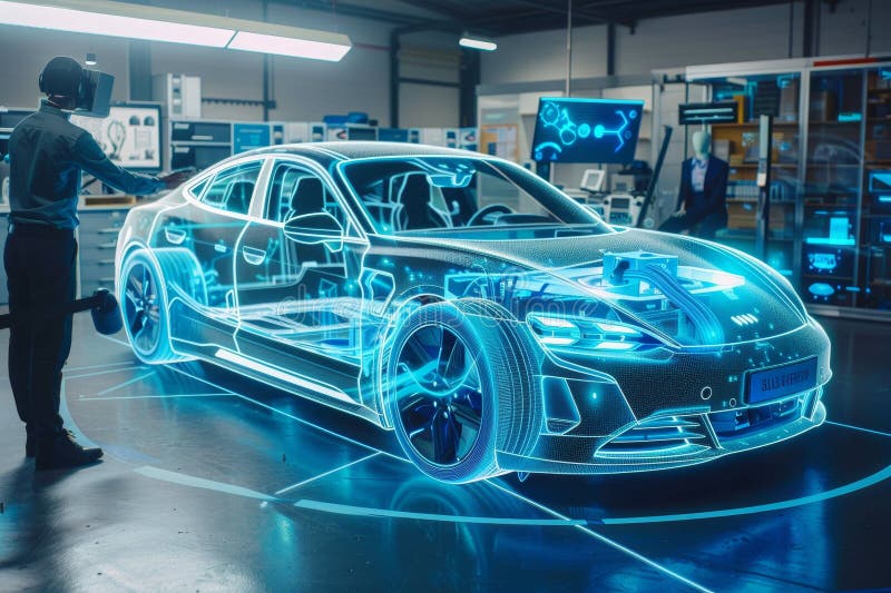 Engineer Develops Ai Enabled Electric Vehicle with Holographic ...