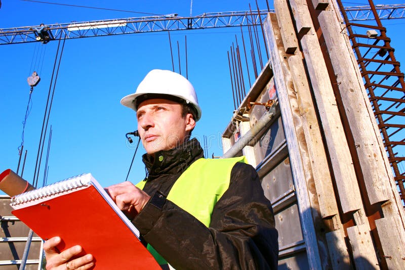Engineer and Director stock image. Image of architecture - 27227203