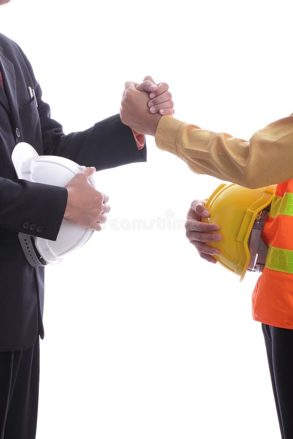 Engineer Discuss and Present His Job for Prepare Stock Photo - Image of ...