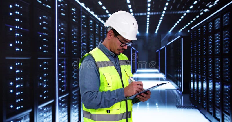 Engineer Doing OSHA Safety Inspection Stock Photo - Image of hand, security: 335695508