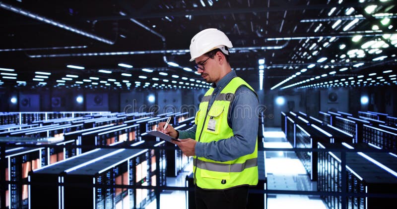 Engineer Doing OSHA Safety Inspection Stock Photo - Image of contractor ...