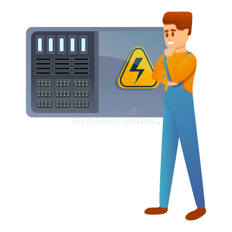 Cartoon Electrical Panel Stock Illustrations – 1,568 Cartoon Electrical ...