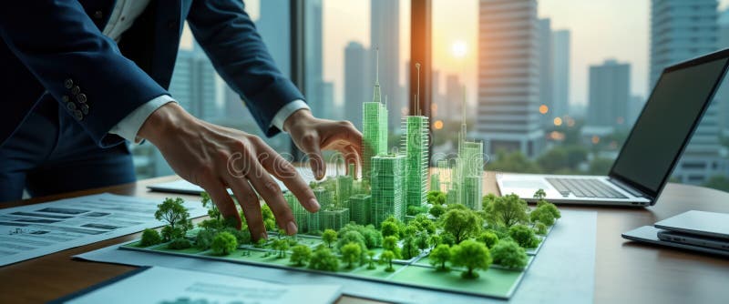 Engineer Examines Eco-city Model. Expert Analyzes Tech Urban Design ...