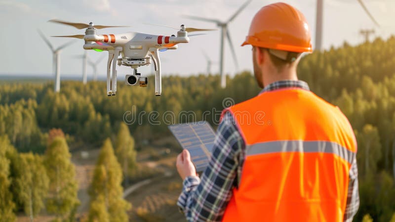 Skilled Civil Engineer Planning Urban City Plan by Using Model at Table ...