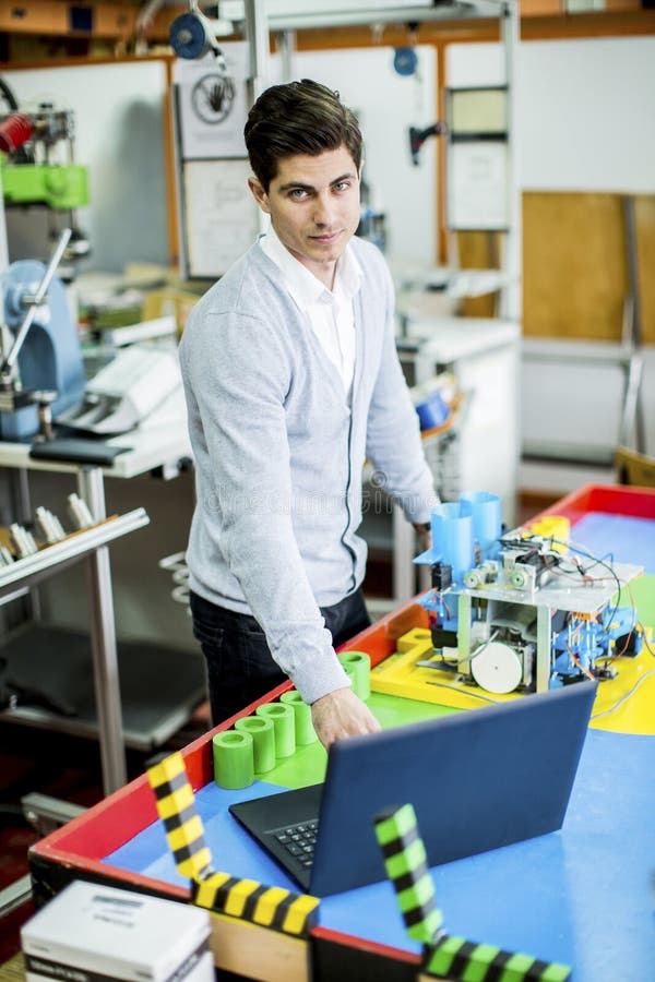 Engineer in the factory stock photo. Image of equipment - 54047404