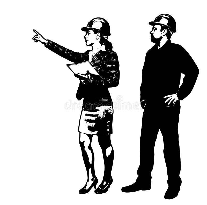 Working man sketch stock illustration. Illustration of sketch - 140952095