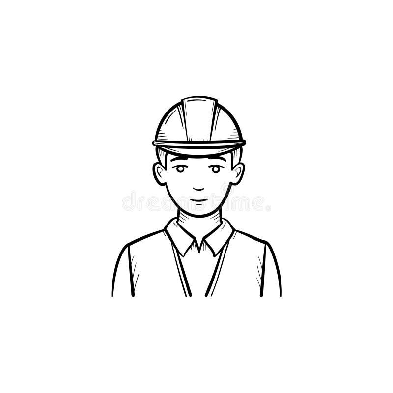 Hard Hat Sketch