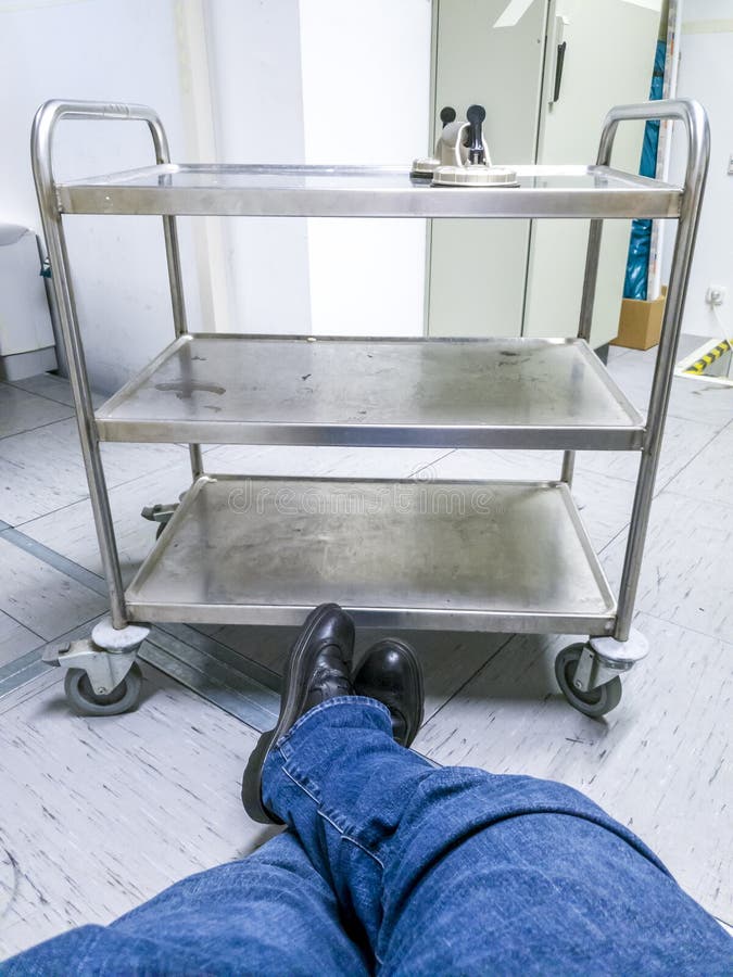 Engineer Having a Break in Computer Network Server Room Stock Image ...