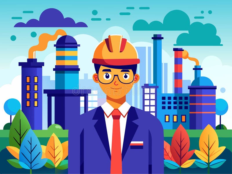 Factory Worker Illustration Stock Illustrations – 32,326 Factory Worker ...