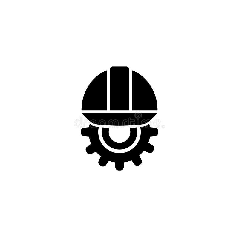 Engineer Helmet Hand Drawn Outline Doodle Icon. Hard Hat Vector Sketch ...