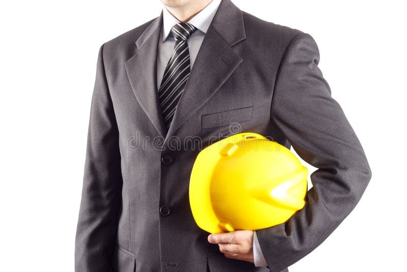 Engineer helmet stock photo. Image of businessman, protect - 6686750