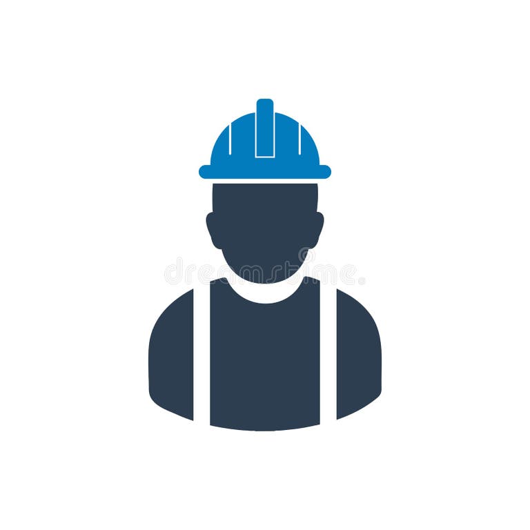 Engineer Icon. stock vector. Illustration of hamlet - 180499464