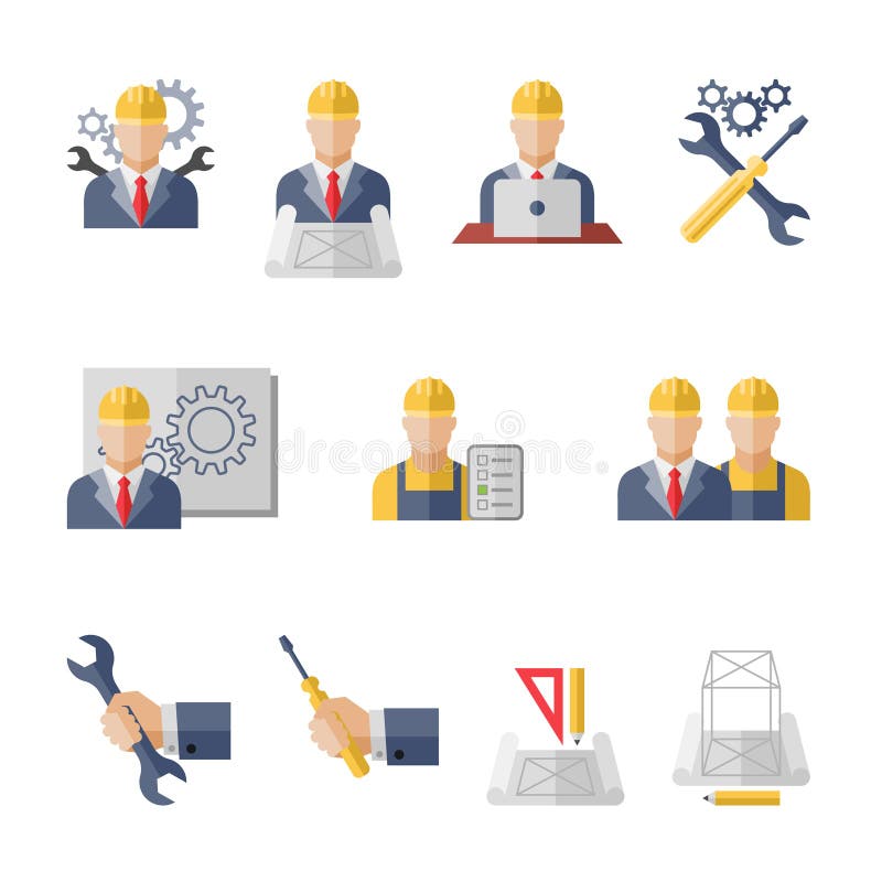 Construction Equipment Dealer Icons