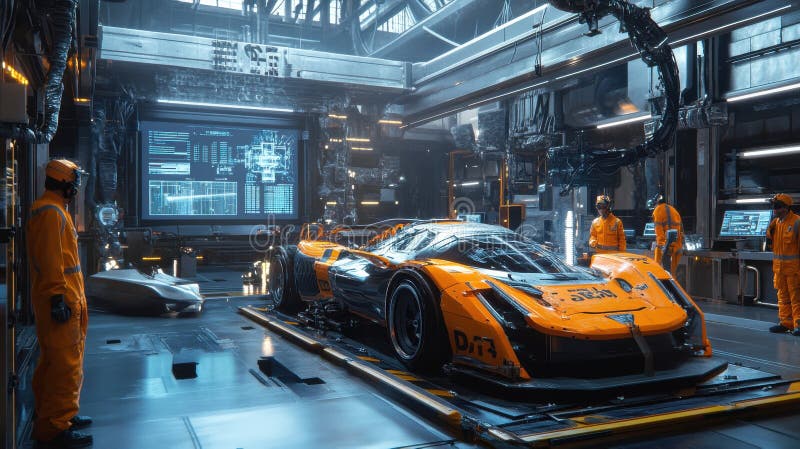 Engineer with Immersive Headset Working on Augmented Reality Interface ...