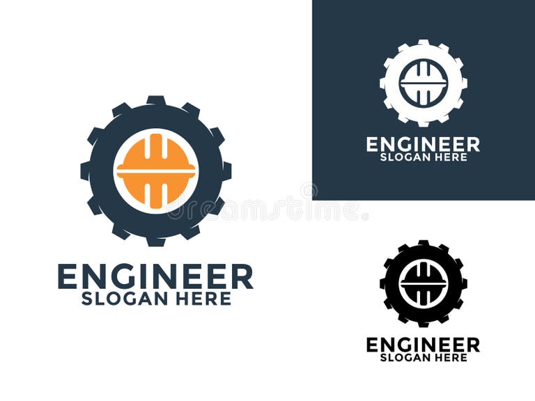 Engineer Logo Design Vector, Engineering and Construction Building Logo ...