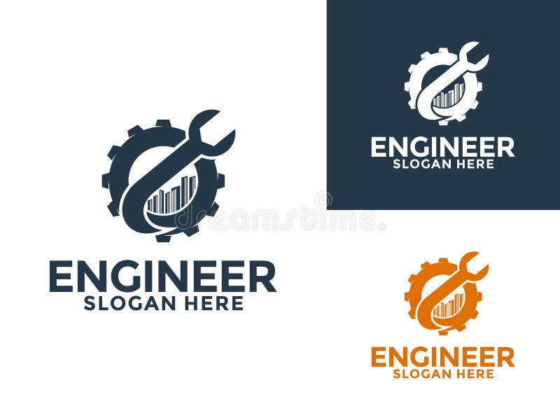 Engineer Logo Design Vector, Engineering and Construction Building Logo ...