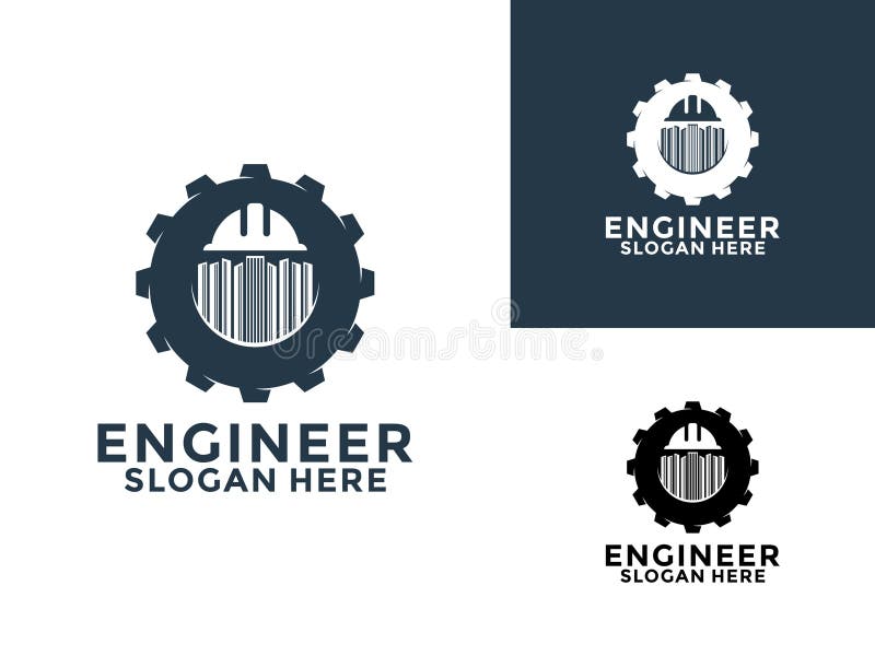 Engineer Logo Design Vector, Engineering and Construction Building Logo ...