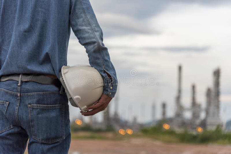 Engineer Man Hands Holding Hardhat White Work Helmet Hard Hat for Civil ...
