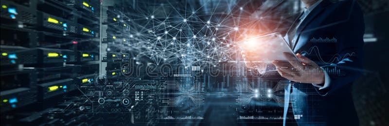 Engineer Manager Connecting Data Center on Global Networking in Server ...