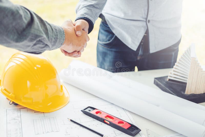 Engineer Meeting for Architectural Project and Working with Part Stock ...