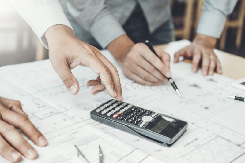 Engineer Meeting for Architectural Project and Working with Partner ...