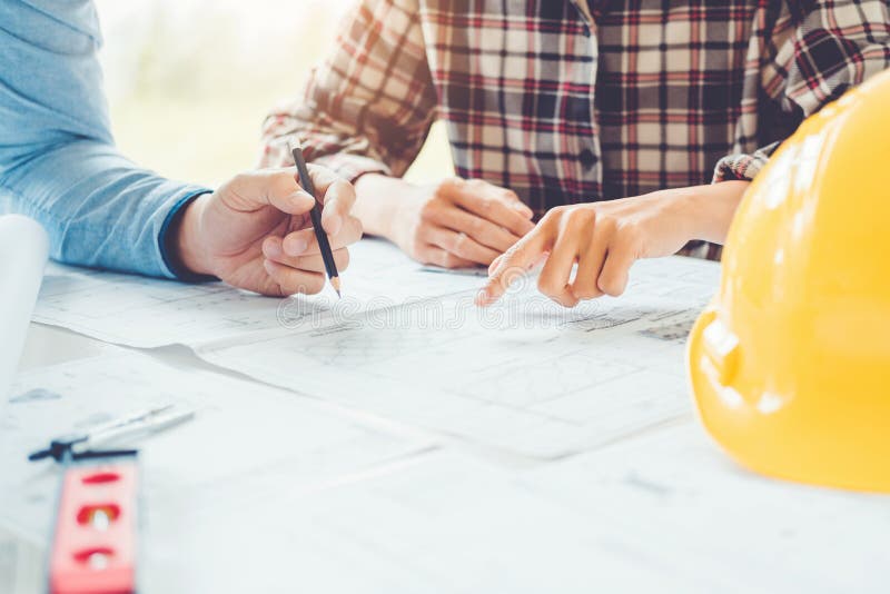 Engineer Meeting for Architectural Project and Working with Partner ...