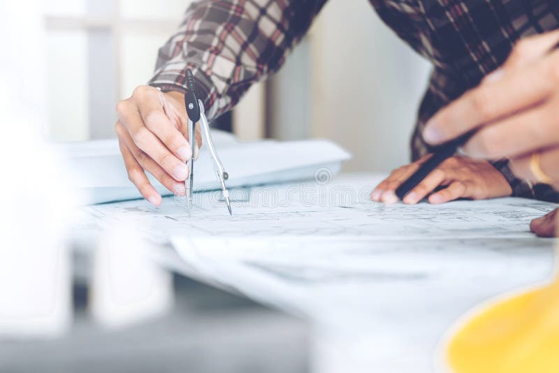 Engineer Meeting for Architectural Project and Working with Partner ...