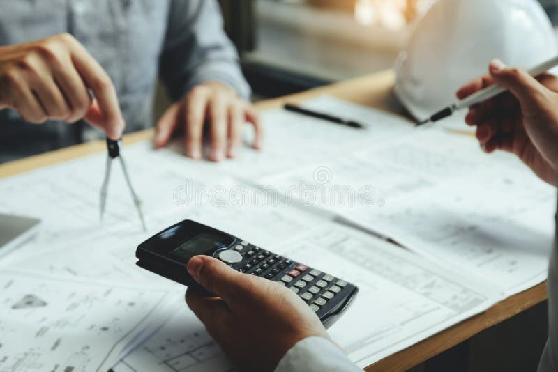 Engineer Meeting for Architectural Project and Working with Partner ...