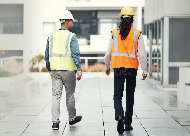 Engineer Men Back, City and Walk for Architecture, Construction ... Engineer Men Back, City and Walk for Architecture, Construction ...