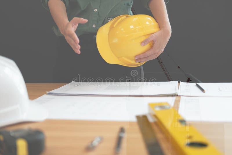 Engineer Offering Handshake. Architect Ready To Shake Hand for B Stock ...