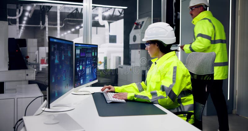 Engineer Operators Using Scada System Stock Photo - Image of automation ... Engineer Operators Using Scada System Stock Photo - Image of automation ...