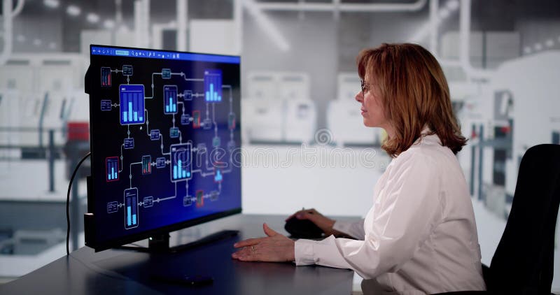 Engineer Operators Using Scada System Stock Photo - Image of machine ... Engineer Operators Using Scada System Stock Photo - Image of machine ...