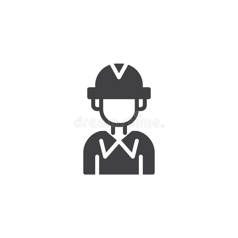 Engineer Person Vector Icon Stock Vector - Illustration of engineer ...
