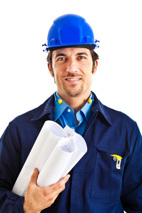 Engineer portrait stock photo. Image of person, builder - 22741674