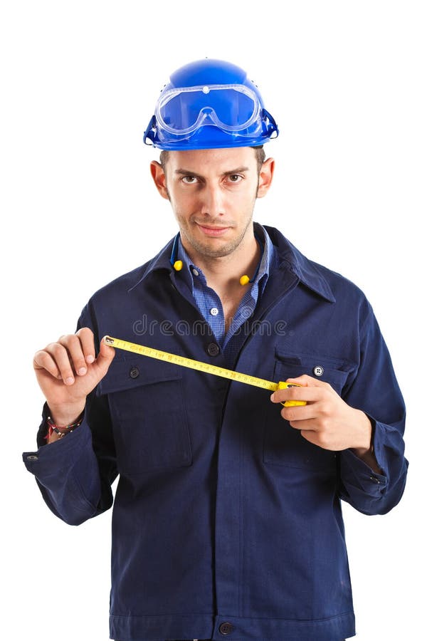 Engineer portrait stock image. Image of construction - 20841501