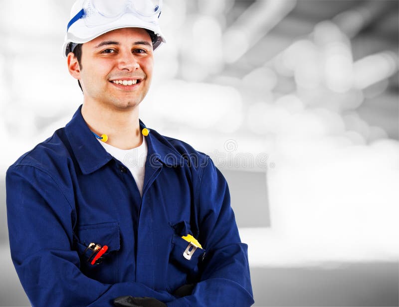 Engineer portrait stock photo. Image of person, builder - 22741674
