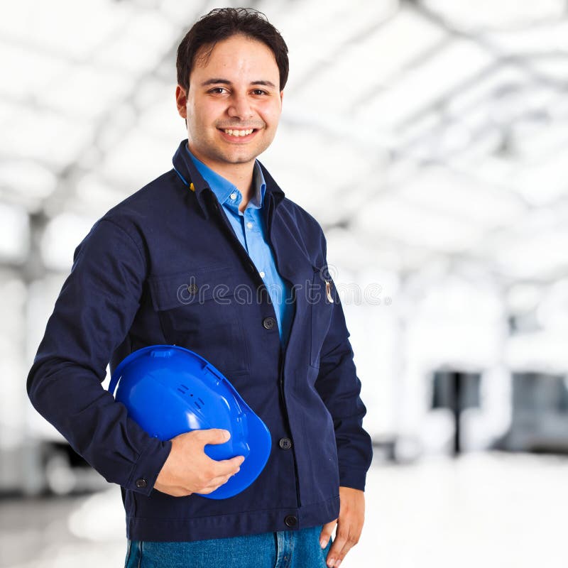 Engineer portrait stock photo. Image of person, builder - 22741674
