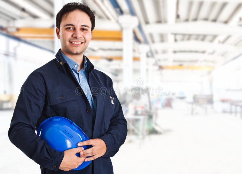 Engineer portrait stock photo. Image of person, builder - 22741674