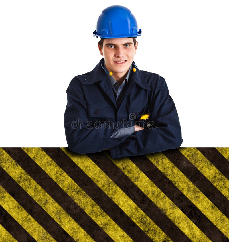 Engineer portrait stock photo. Image of person, builder - 22741674