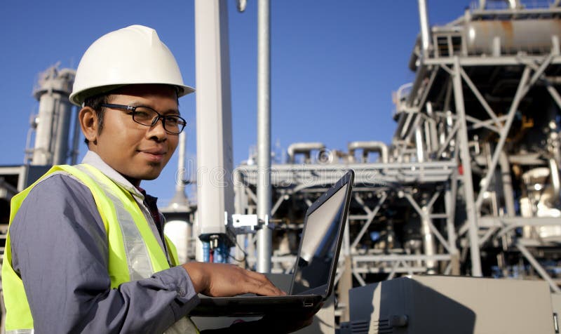 Two Engineer Power and Energy Stock Photo - Image of factory, engineer ...