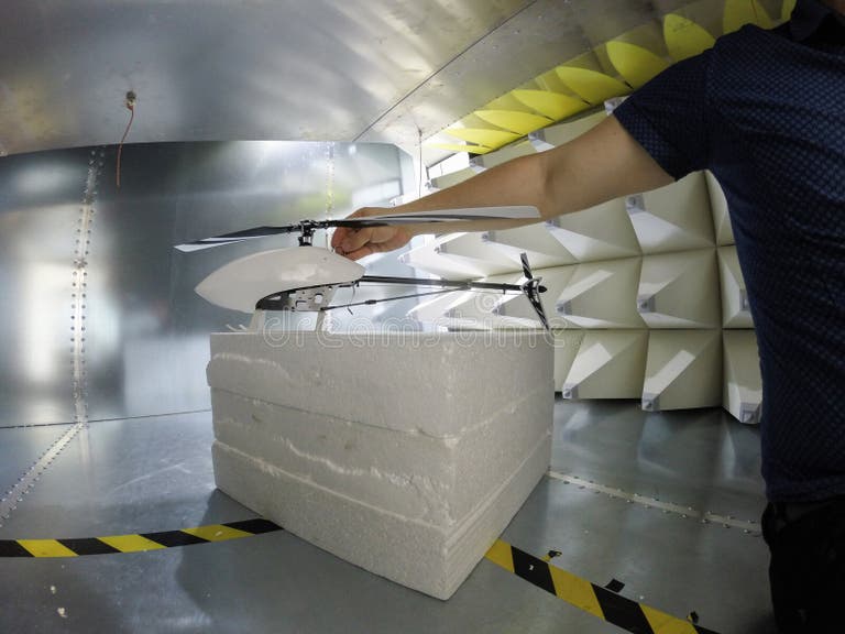 Engineer Preparing for the Electromagnetic Compatibility EMC Test Stock ...