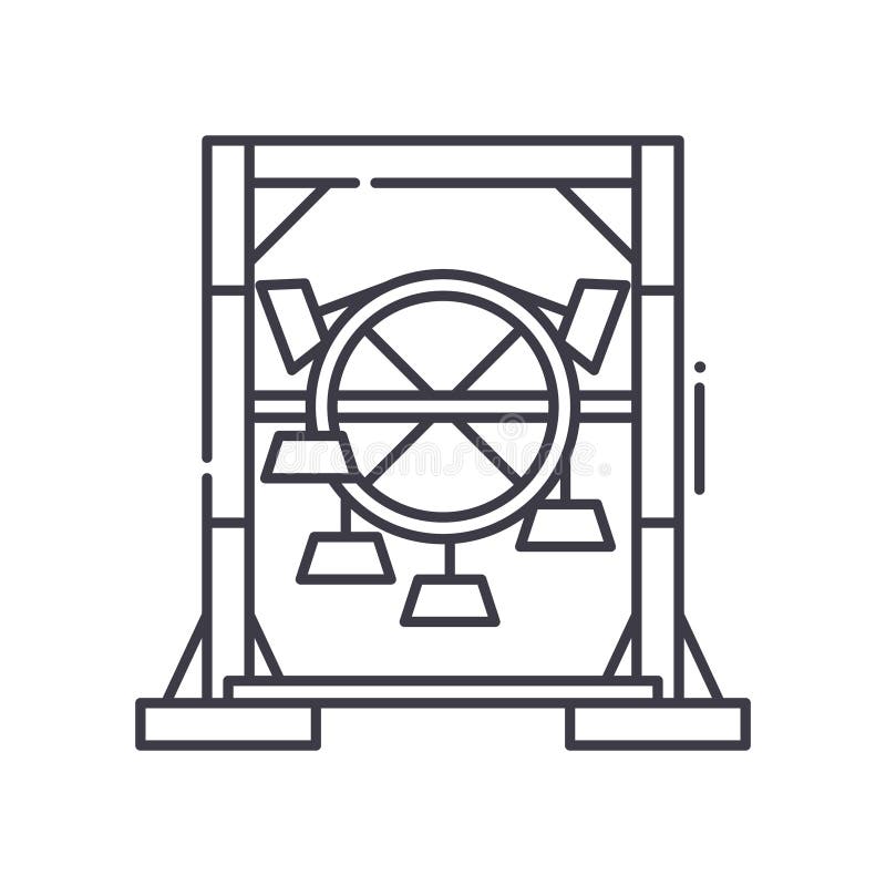 Engineer Process Icon, Black Vector Sign with Editable Strokes, Concept ...