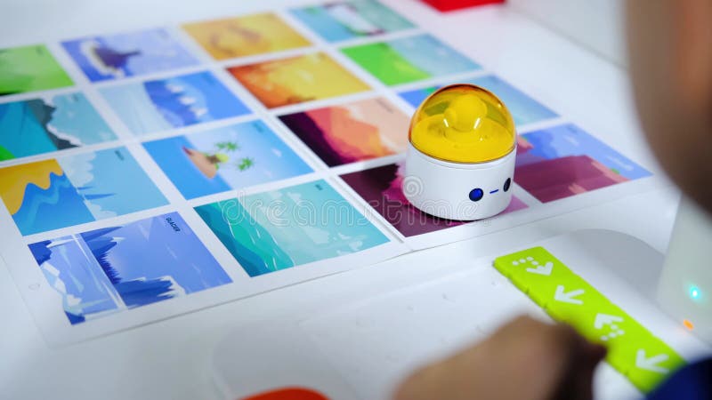 Engineer Programming Educational Robot Using Visual Cards in Slow ...