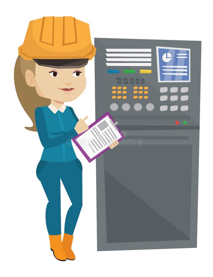 Woman Control Panel Stock Illustrations – 663 Woman Control Panel Stock ...